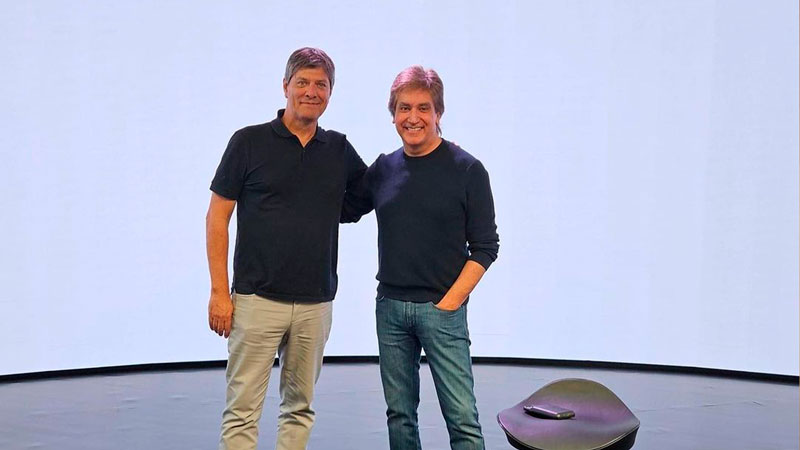 Dante Gebel anunció un nuevo proyecto de la mano de Mario Pergolini